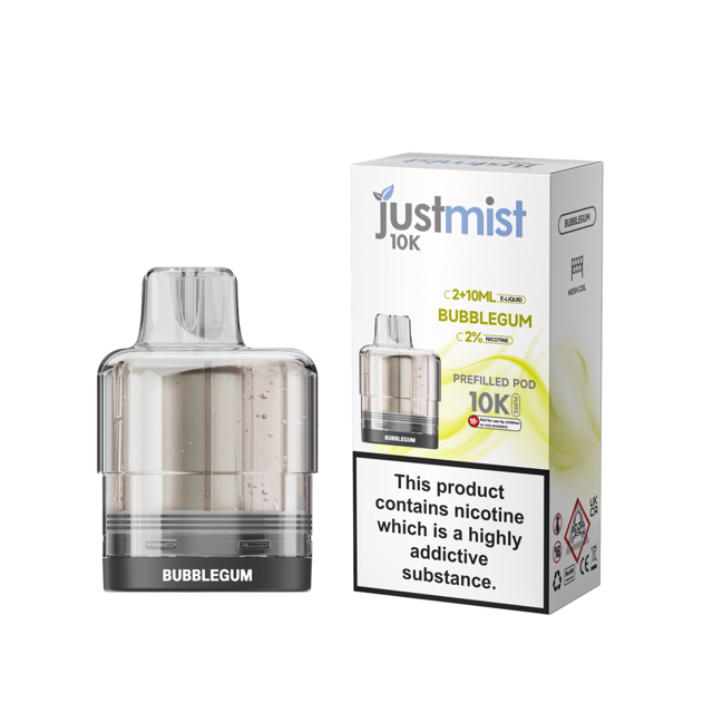 Just Mist 10K – Prefilled Pod – Bubblegum – Misty Mary